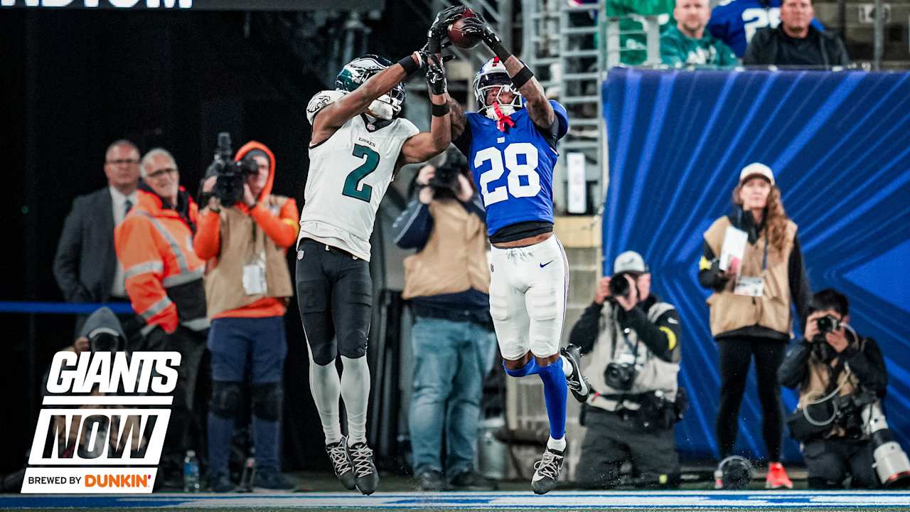 Giants Now: Numbers to know for Giants-Eagles