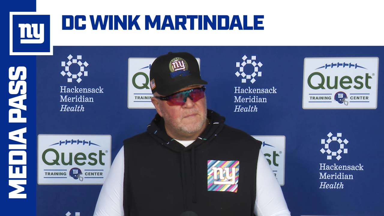 DC Wink Martindale on development of young players