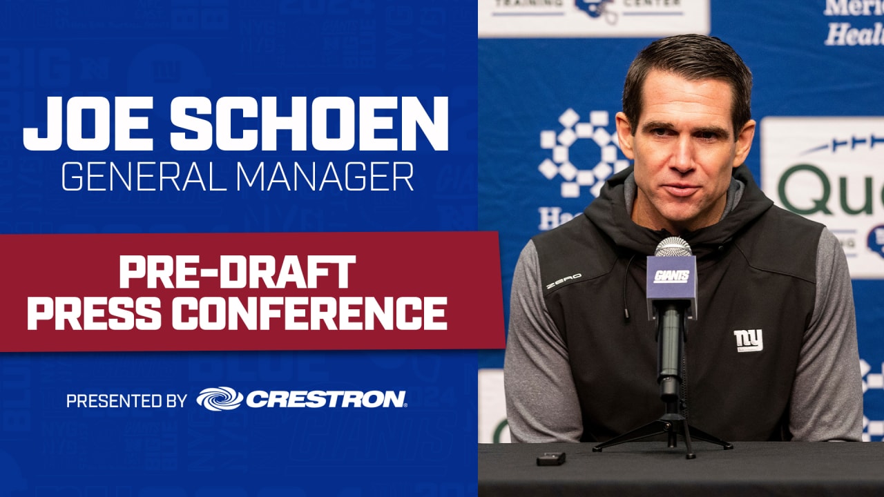 GM Joe Schoen previews 2024 NFL Draft