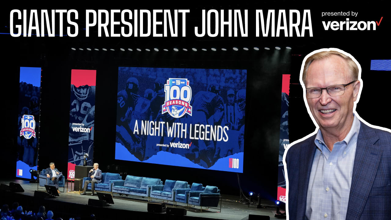 Giants 100: A Night With Legends | Giants President John Mara