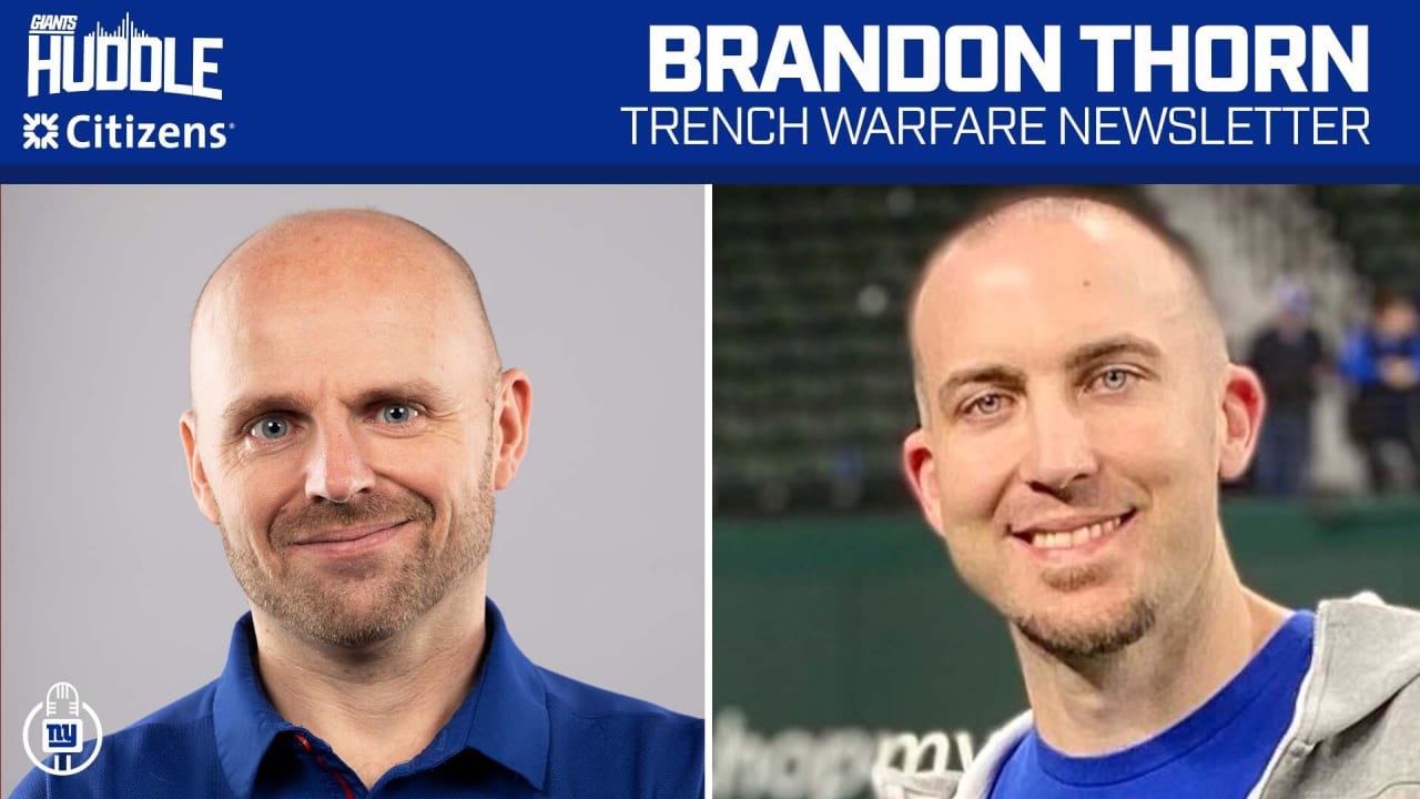 Giants Huddle | Brandon Thorn