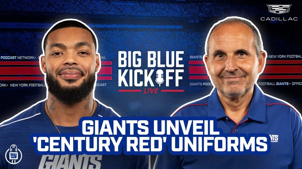 Big Blue Kickoff Live 5/16 | Giants Unveil 'Century Red' Uniforms