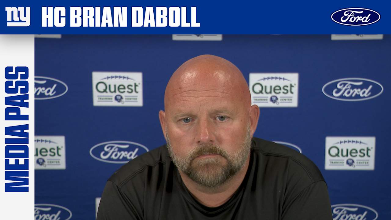 Coach Brian Daboll: 'We're just focused on here and now'