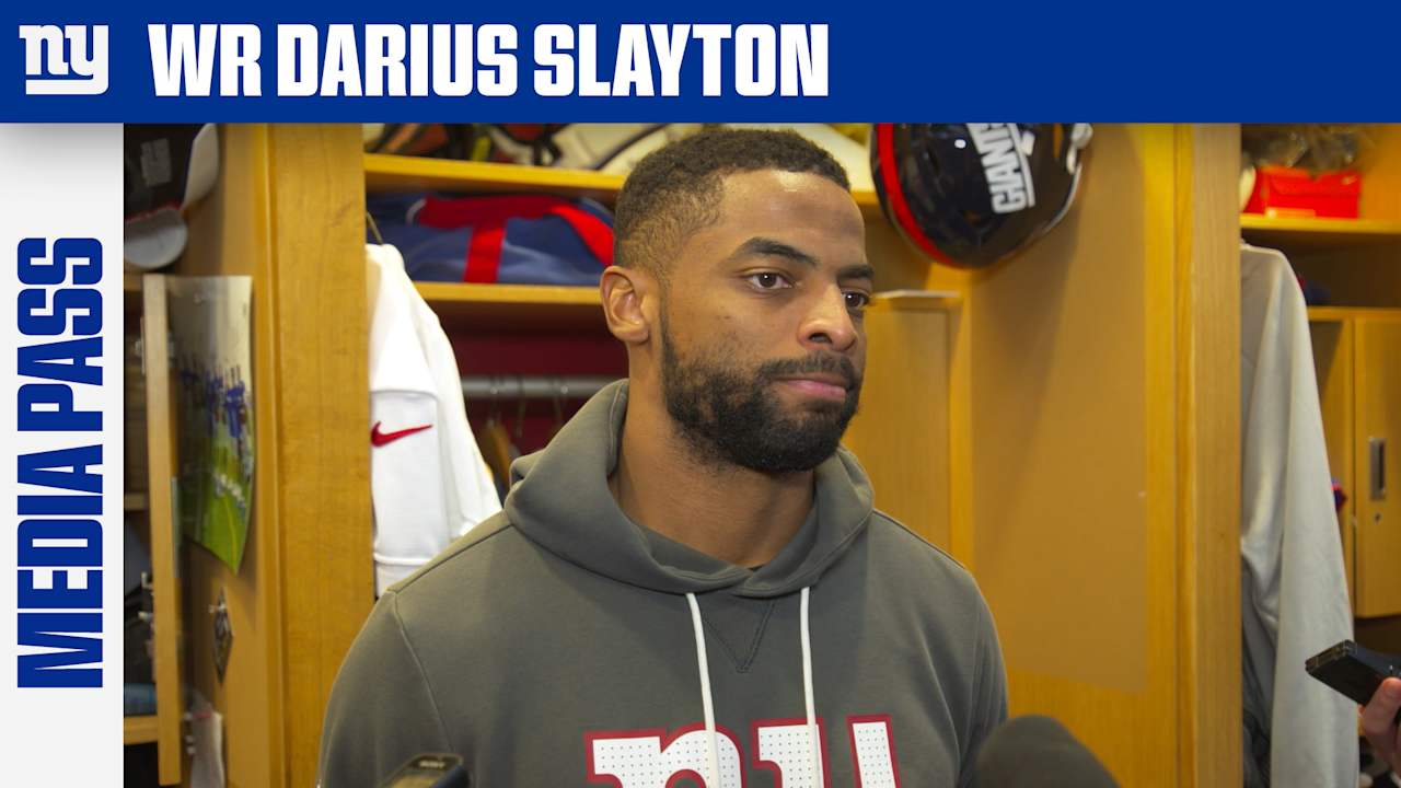 WR Darius Slayton: 'It's been a whirlwind of a week'