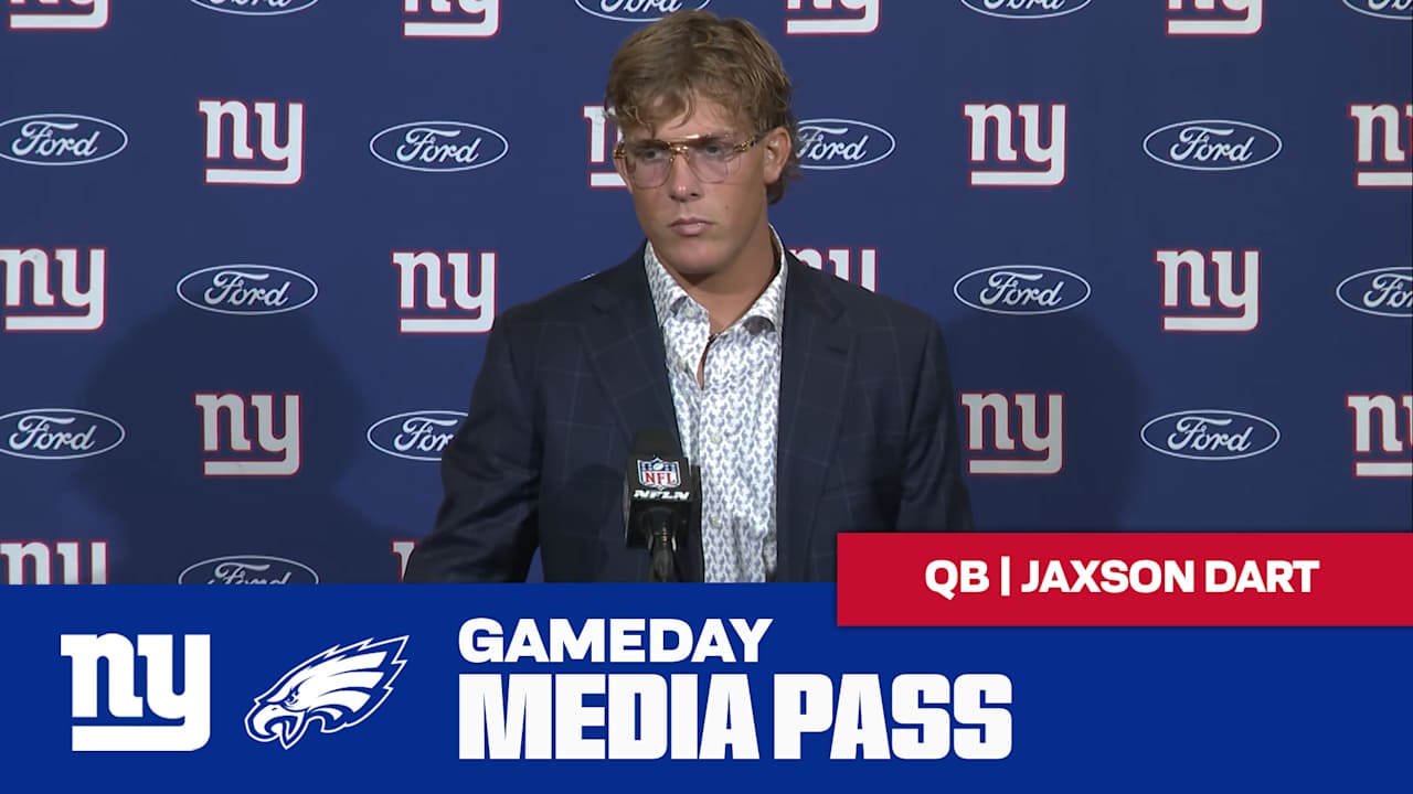 QB Jaxson Dart on Cam Skattebo's injury: 'I was devastated'