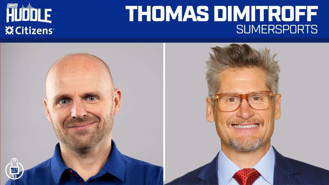 Giants Huddle | Thomas Dimitroff