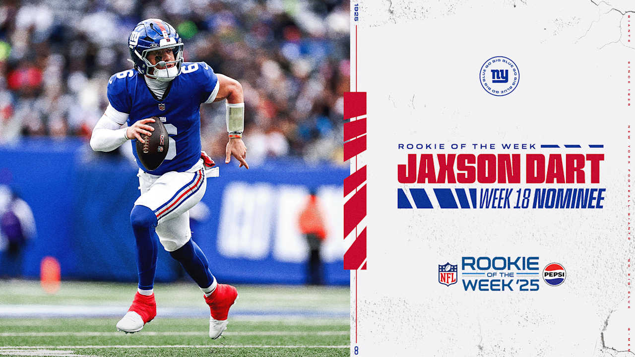 Jaxson Dart nominated for Pepsi Rookie of the Week