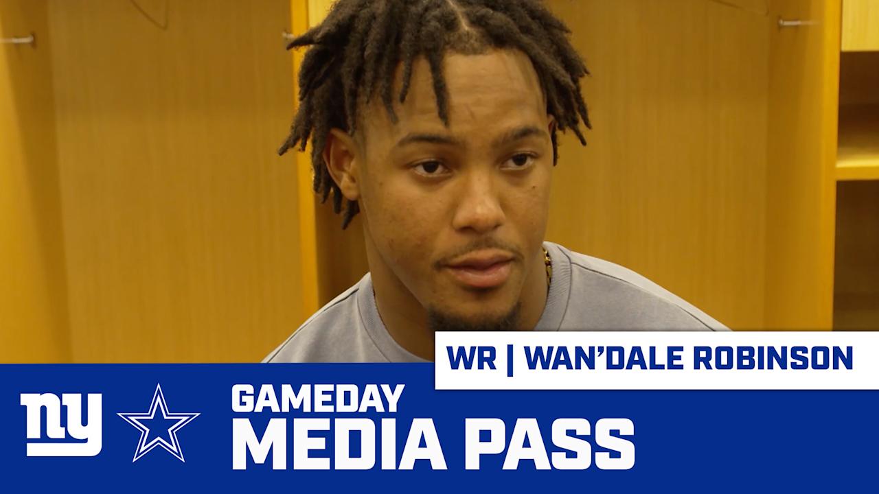 WR Wan'Dale Robinson on offense's performance vs. Cowboys