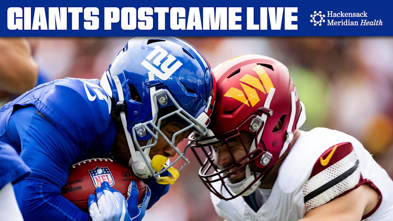 Giants Postgame Live: Takeaways from Week 1