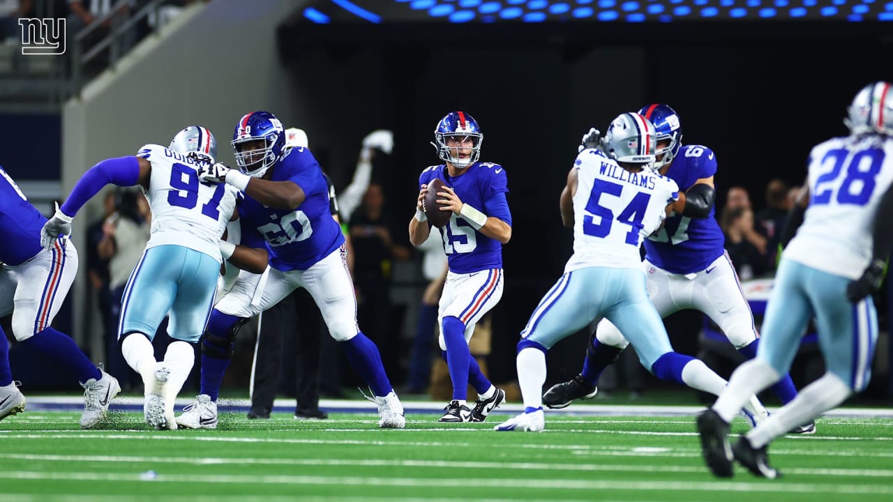 Giants fall to Cowboys on the road, 49-17