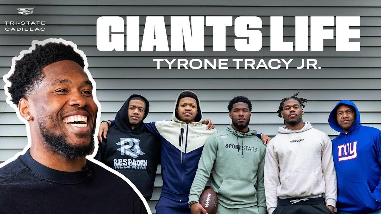Giants Life: Tyrone Tracy Jr.'s path to the NFL