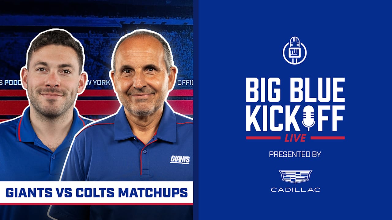 Big Blue Kickoff Live 12/27 | Giants vs. Colts Matchups