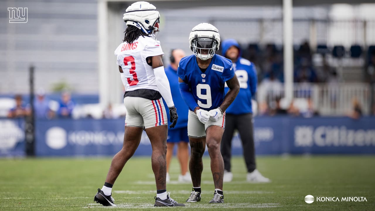 What We Learned: Deonte Banks, Malik Nabers love to compete