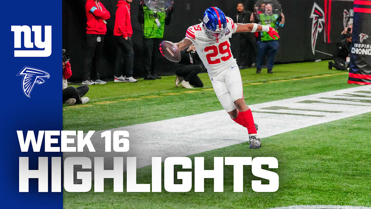 Highlights: Atlanta Falcons 34, New York Giants 7