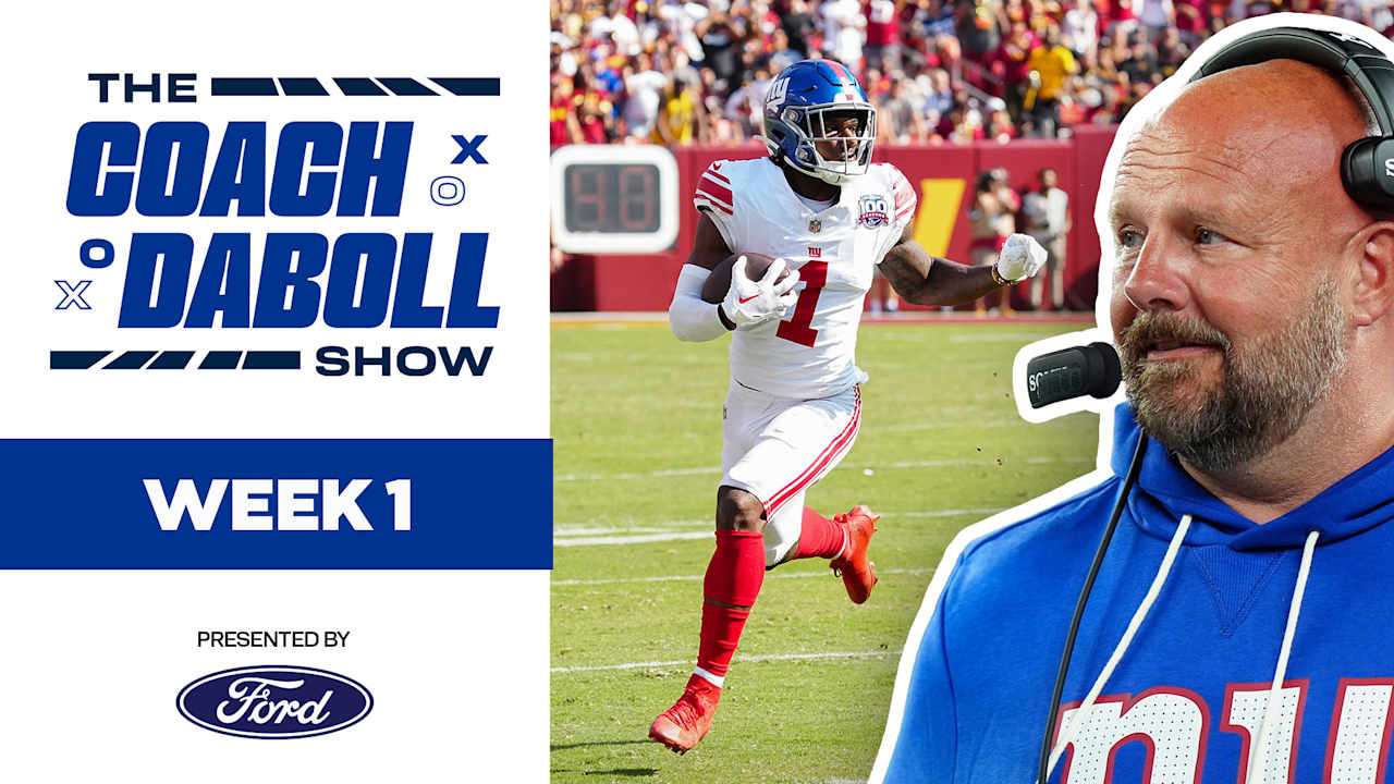 The Coach Daboll Show: Previewing Week 1 vs. Commanders