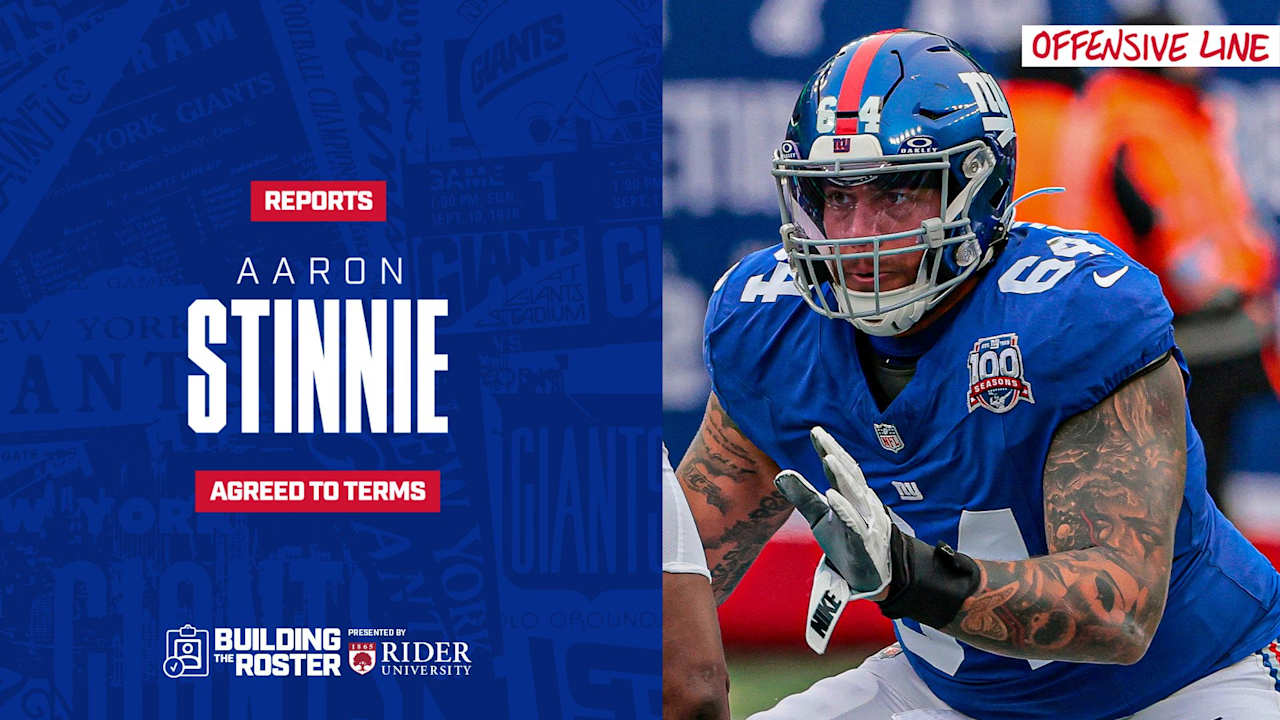 Reports: Giants agree to terms with OL Aaron Stinnie