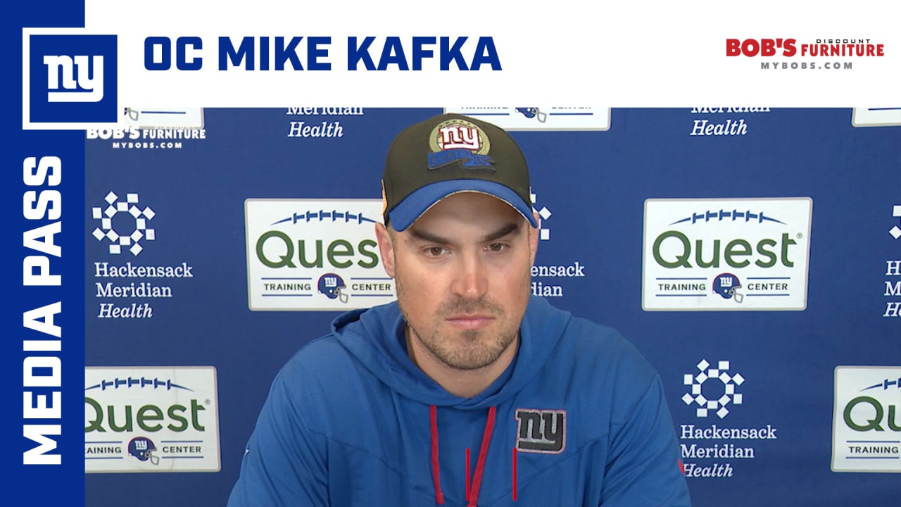 Asst. HC/OC Mike Kafka: 'I'm excited for the offensive line room'