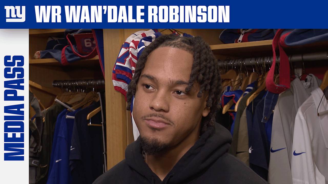 WR Wan'Dale Robinson on entering free agency for the first time