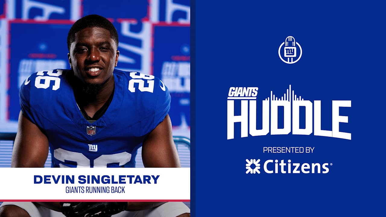 Giants Huddle | Devin Singletary