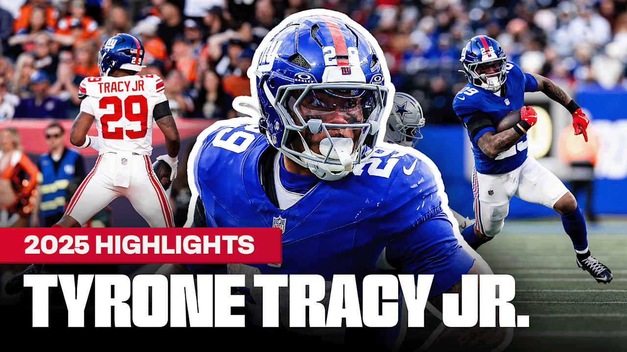 Highlights: Best of Tyrone Tracy Jr.'s 2025 campaign