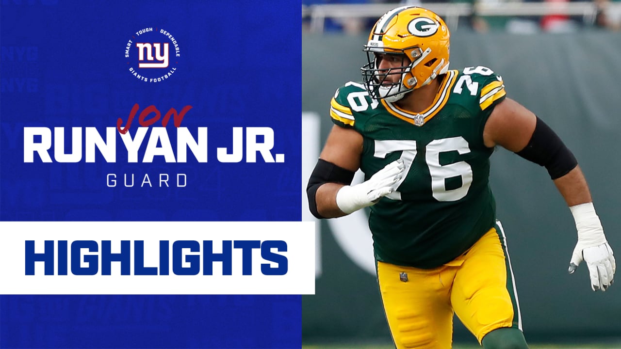 Highlights: Best of OL Jon Runyan Jr.