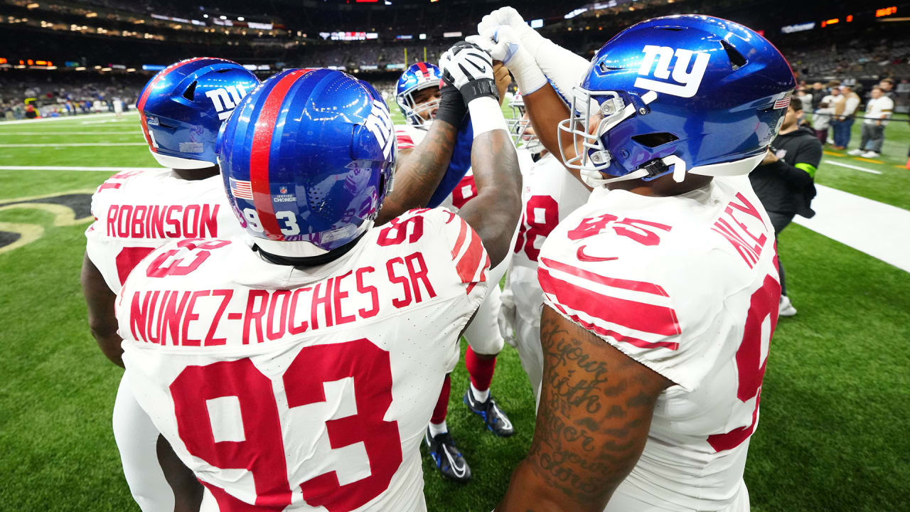 Giants release unofficial depth chart for Week 16 vs. Eagles