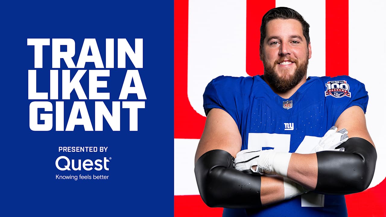 Train Like a Giant: Greg Van Roten's workout routine