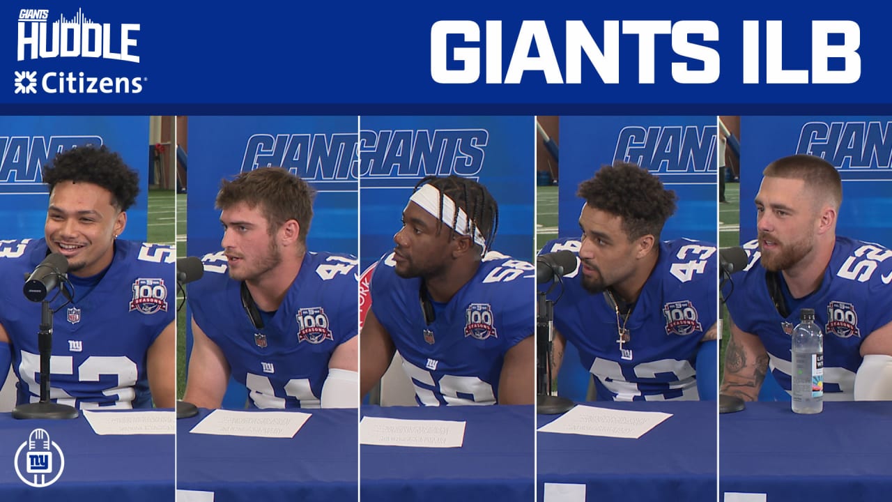 Giants Huddle | Inside Linebackers