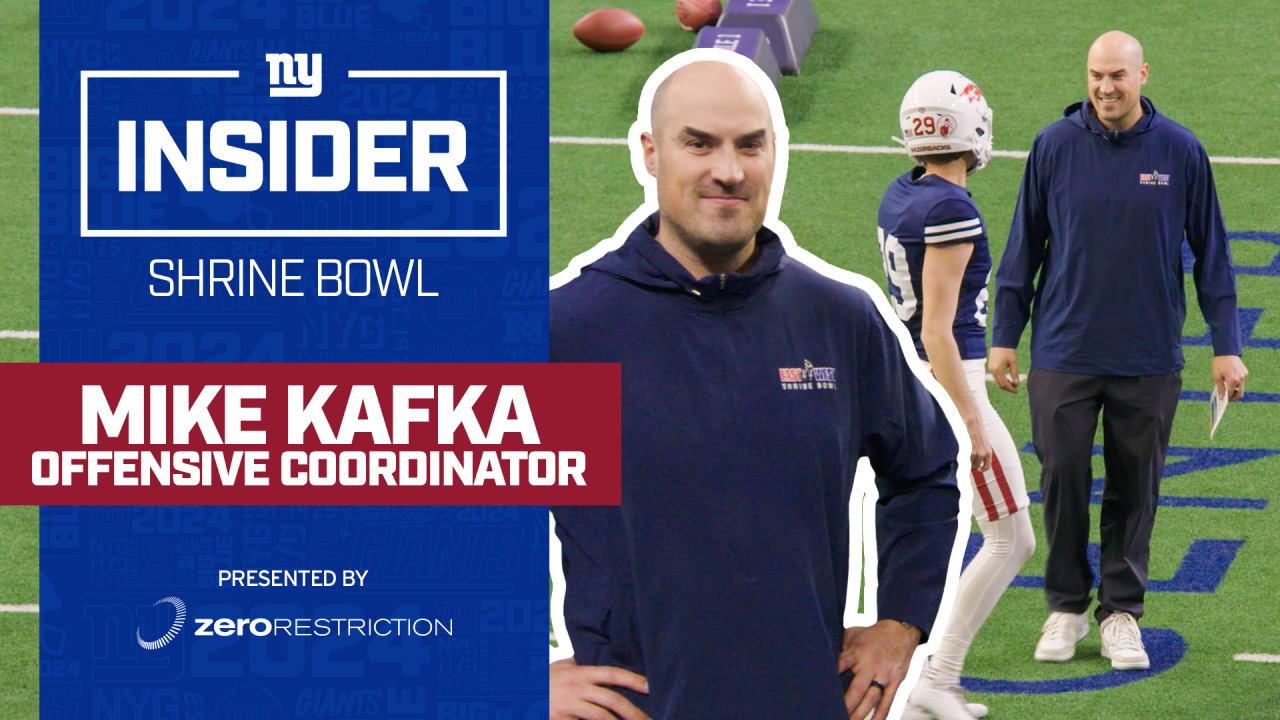 OC Mike Kafka talks coaching West Team at Shrine Bowl