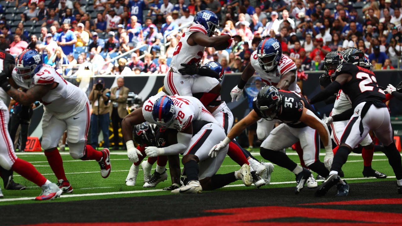 Devin Singletary punches it into the end zone | Giants vs. Texans ...