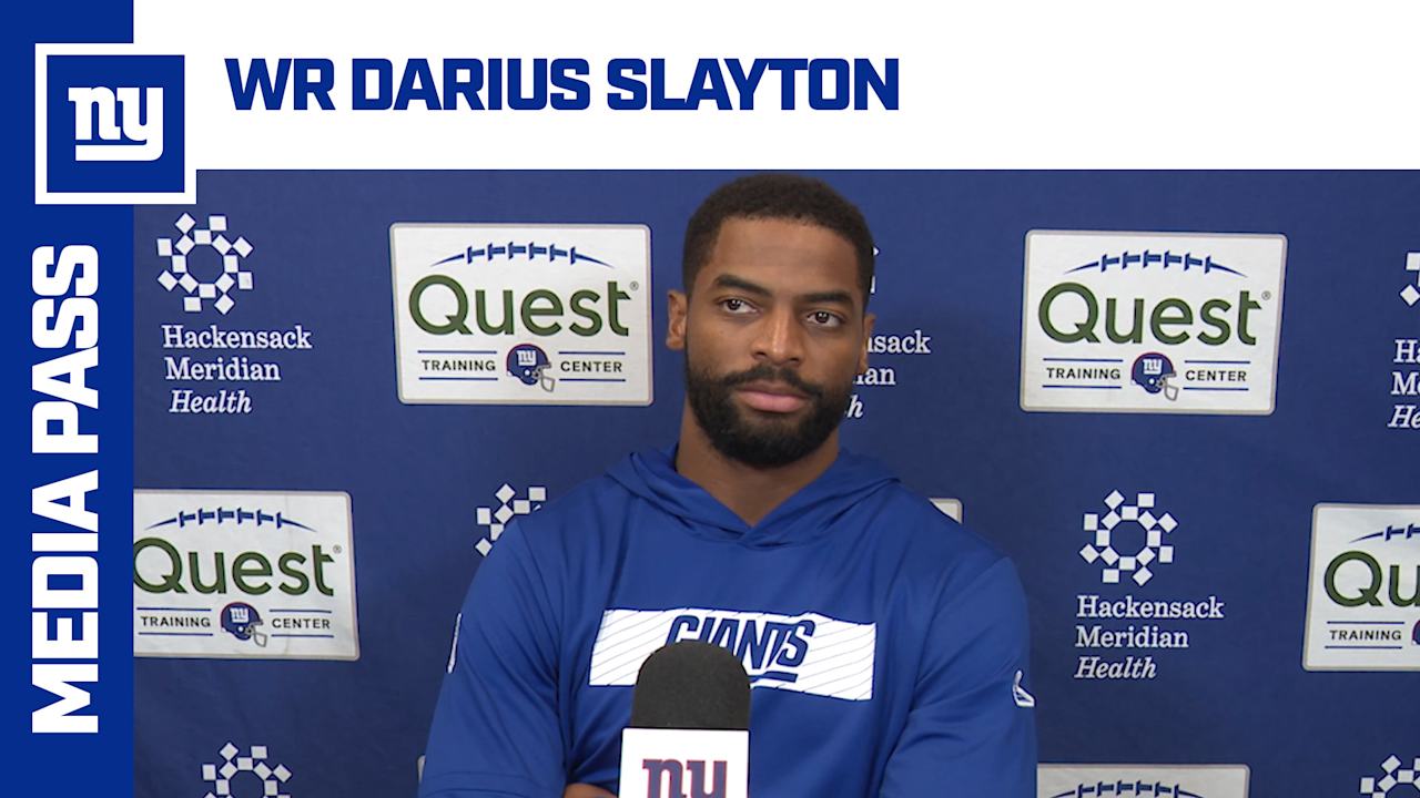 WR Darius Slayton on team's mindset over an extended break