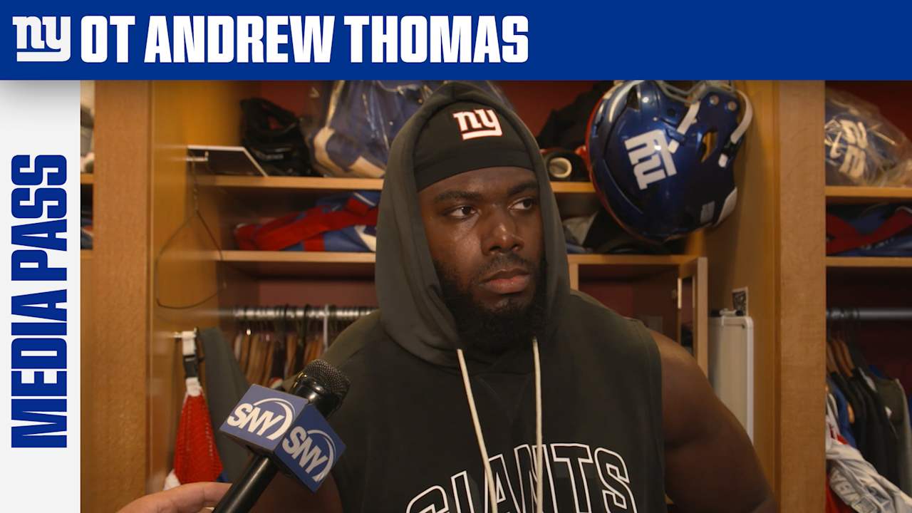 OT Andrew Thomas provides update on status