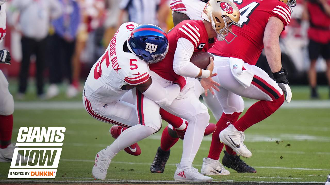 Giants Now: Numbers to know for Giants-49ers