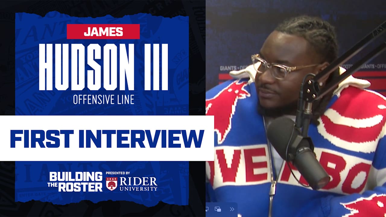 First Interview: James Hudson discusses his fit with the Giants
