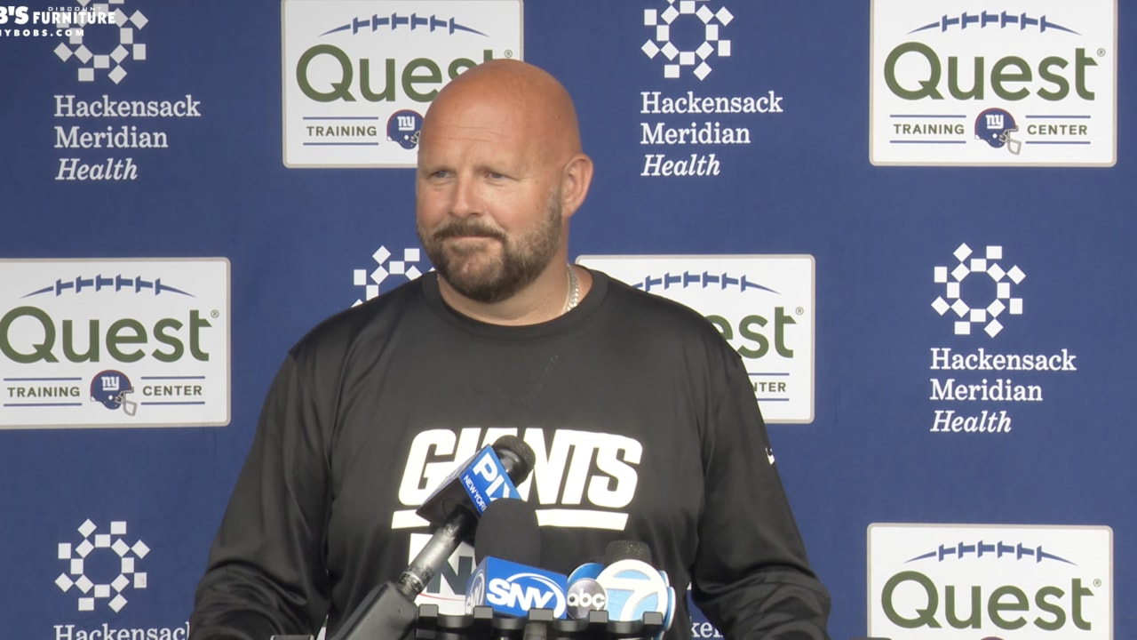 Quotes: Coach Brian Daboll, CB Deonte Banks, WR Jalin Hyatt, G Jon ...
