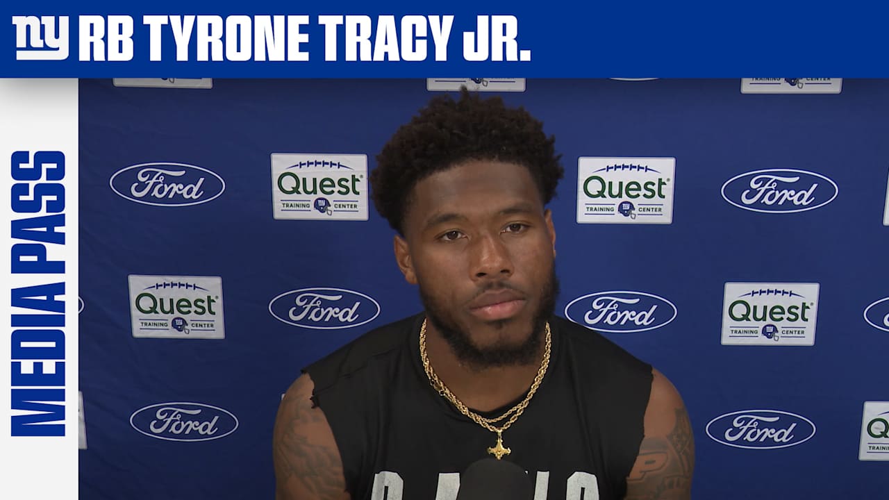 RB Tyrone Tracy Jr. on his confidence heading into Year 2