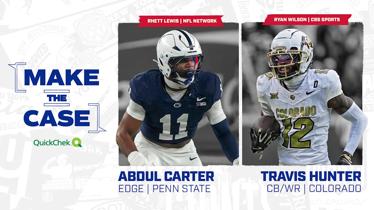 Make the Case: Abdul Carter or Travis Hunter?