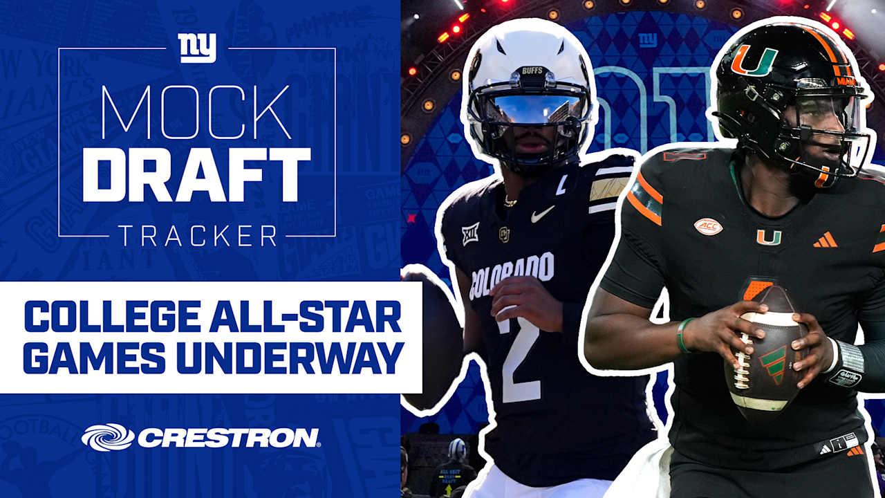 Mock Draft Tracker: College all-star games underway