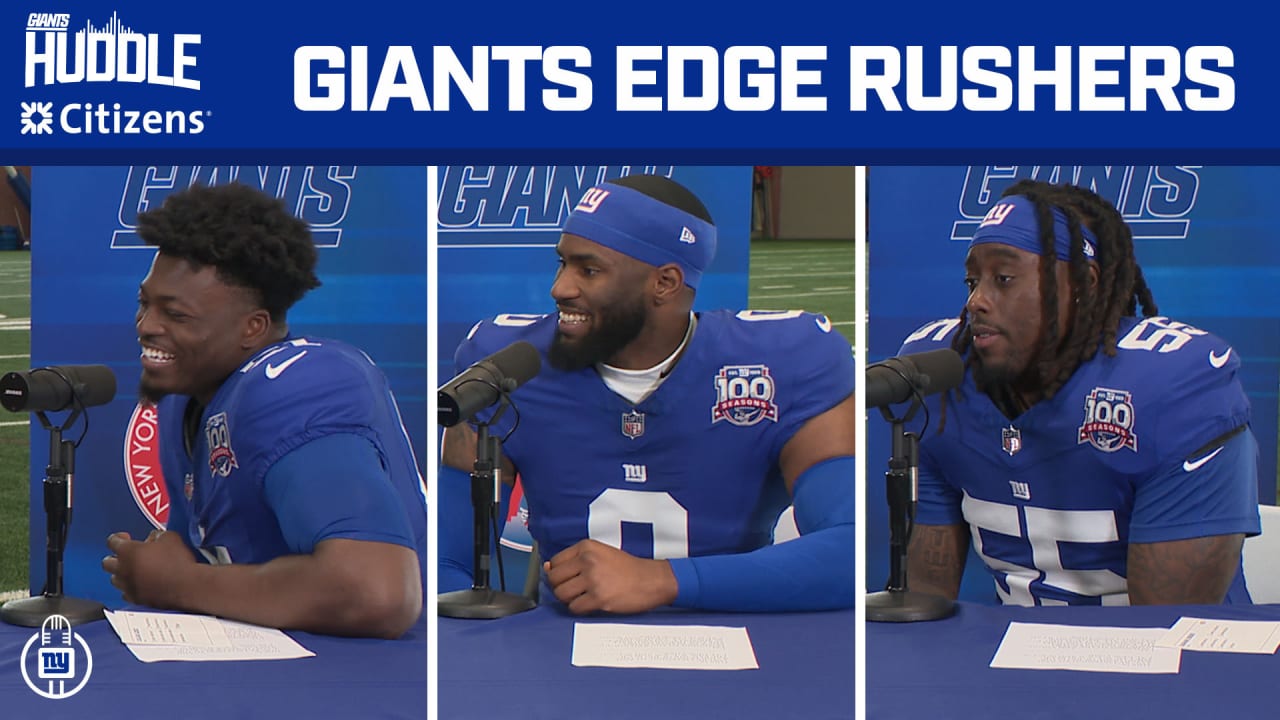 Giants Huddle | Edge Rushers