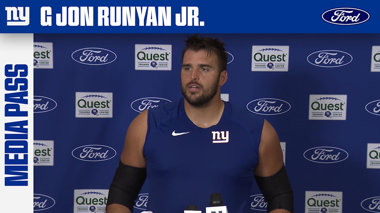 G Jon Runyan Jr. on the continuity along the O-line