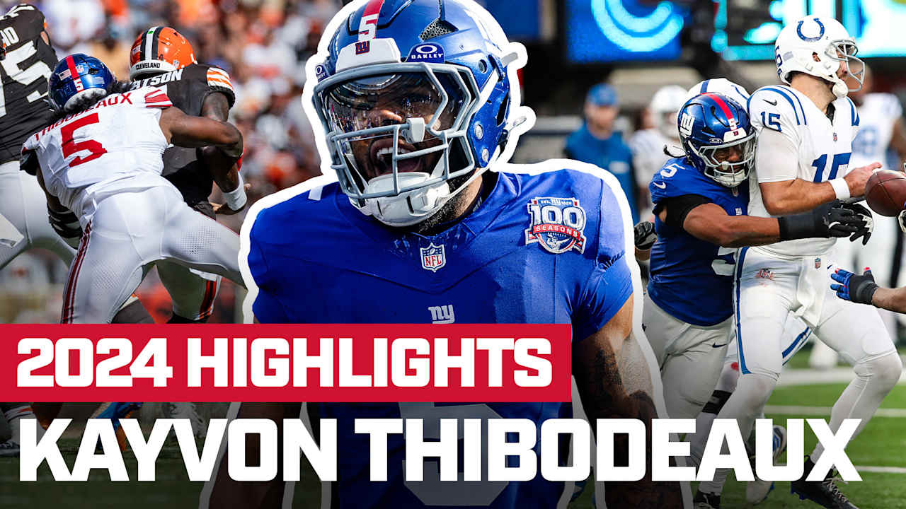 Kayvon Thibodeaux Highlights: Top plays from 2024 campaign