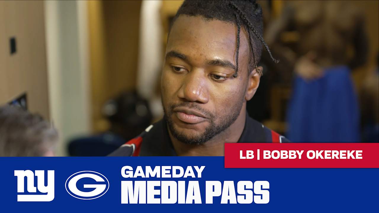 ILB Bobby Okereke: 'We need to do a better job making negative plays'