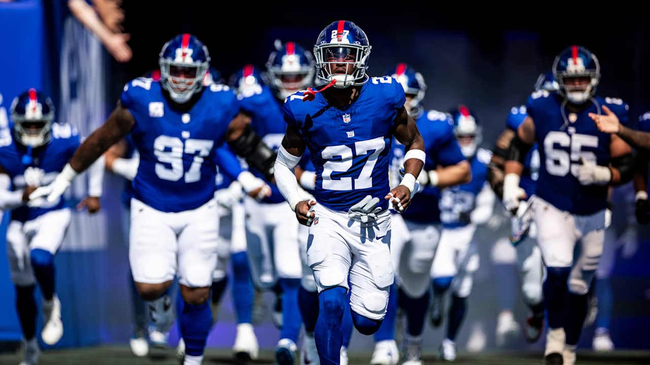 Giants release unofficial depth chart for Week 5 vs. Saints