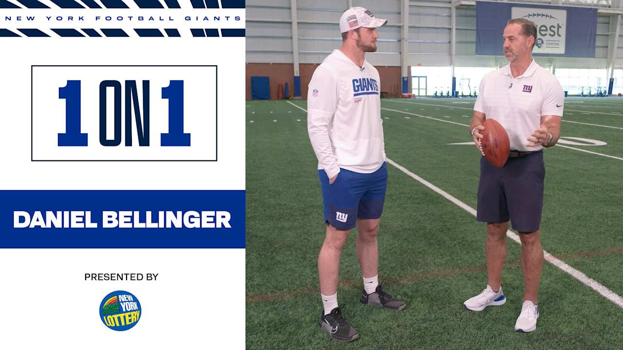 Daniel Bellinger 1-on-1 with Shaun O'Hara