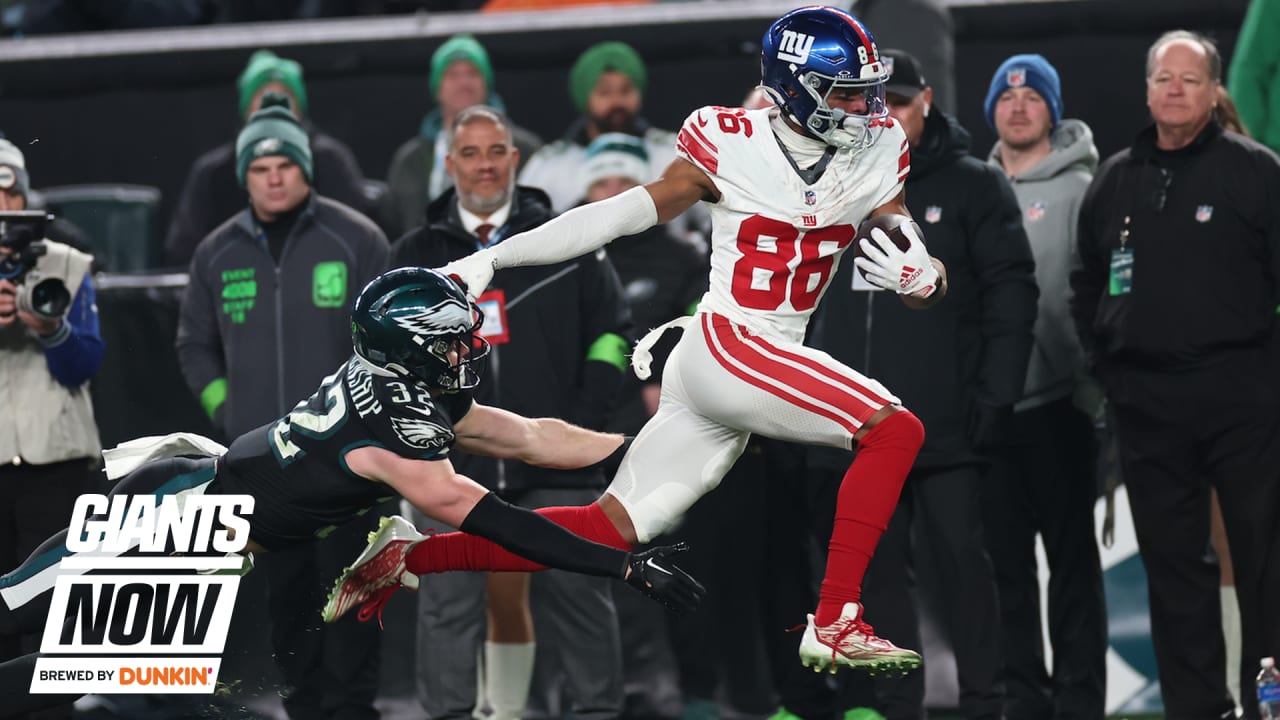 Giants Now: Numbers to know for Giants-Eagles