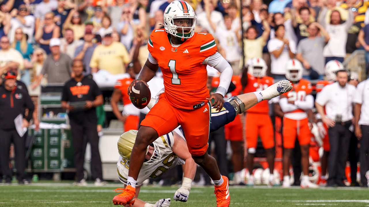 Prospect Photos: Cam Ward, QB, Miami