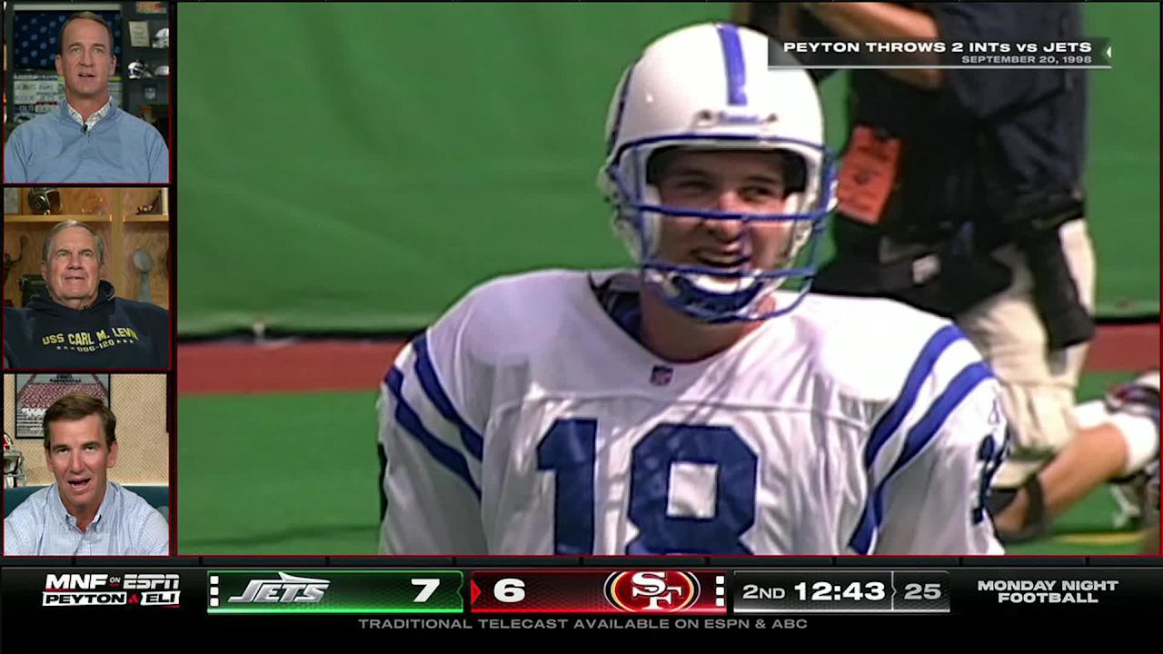 Best of ManningCast: Bill Belichick and Eli poke fun at Peyton's rookie ...