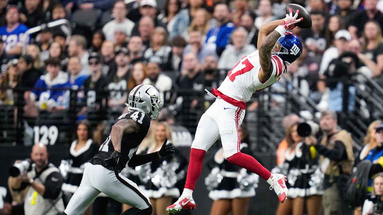 Highlights & updates from Giants-Raiders
