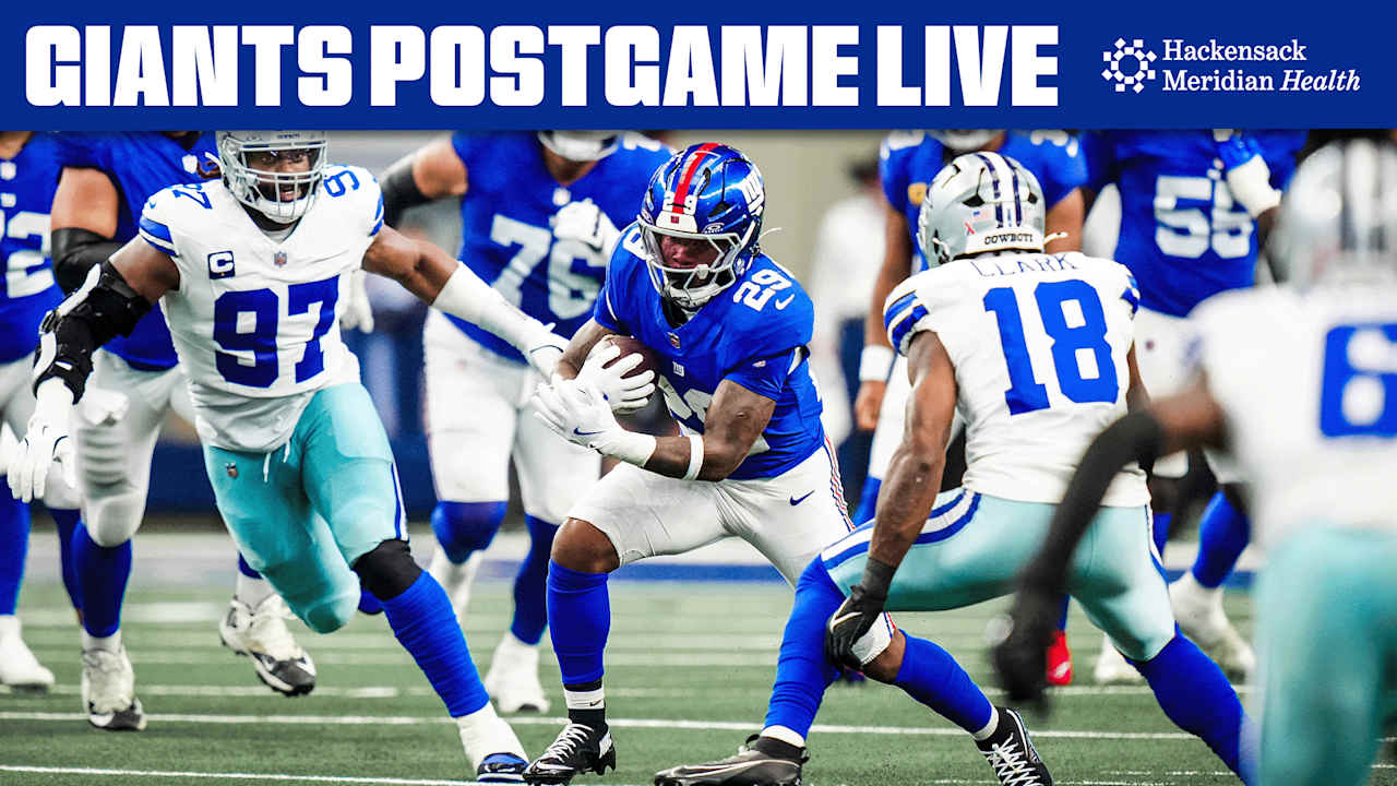 Giants Postgame Live: Takeaways from Week 2
