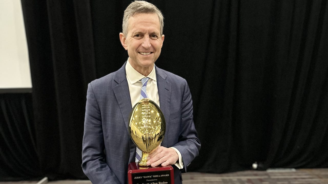 Dr. Scott A. Rodeo named Outstanding NFL Team Physician of the Year